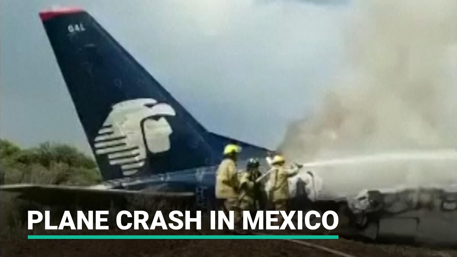Mexico Plane Crash: 85 Injured As Aeromexico Flight Comes Down After ...