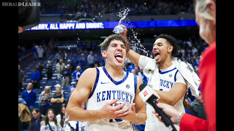 Highlights from Kentucky basketball's upset of No. 8 Miami | Lexington ...