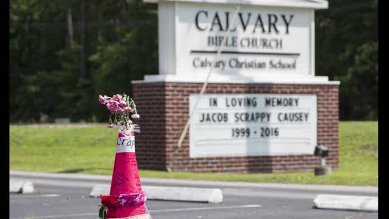 Students and teachers at Calvary Christian School gathered in memory of ...