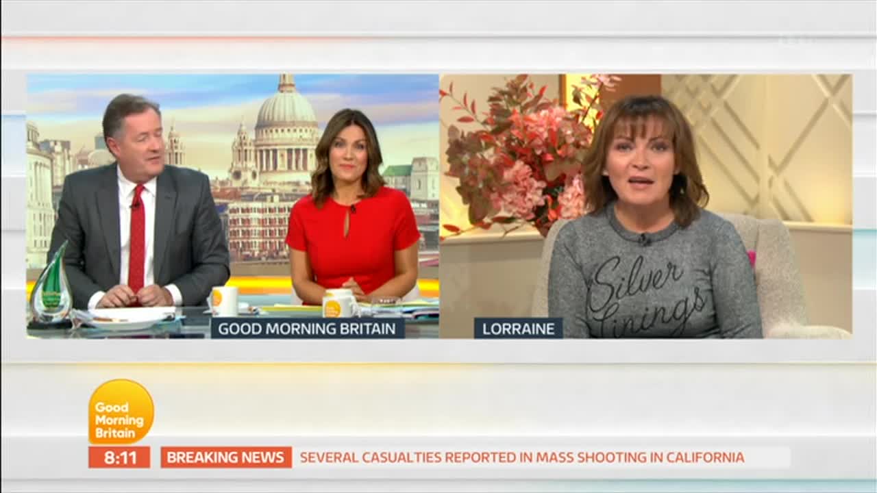 Lorraine Kelly Tears Into Jennifer Arcuri Live On Good Morning Britain ...
