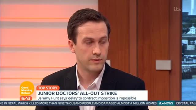 Junior Doctor Quits On ITV's Good Morning Britain Over Contract Fears ...