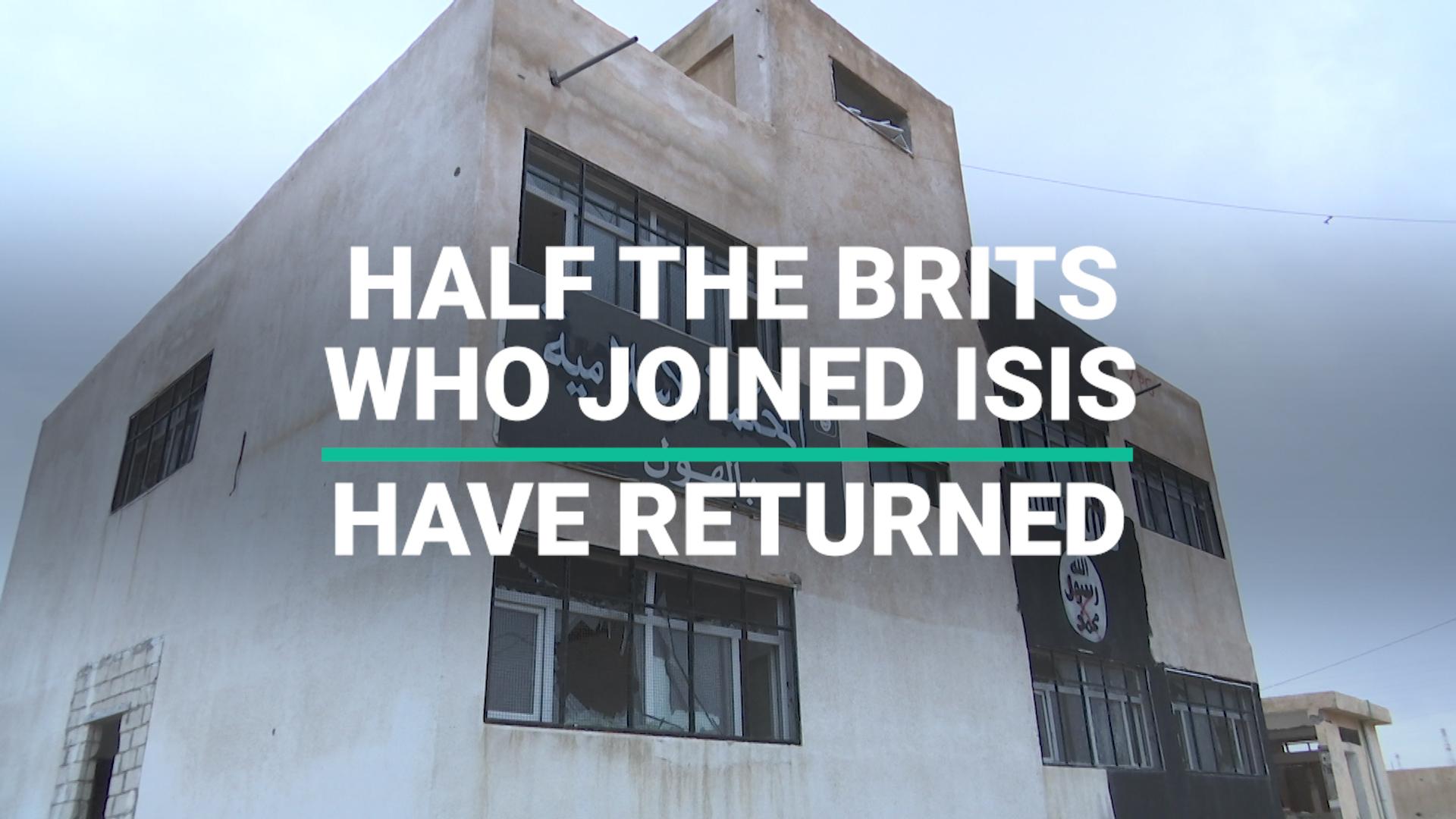 Half Of Brits Who Joined Isis Have Returned | HuffPost UK News