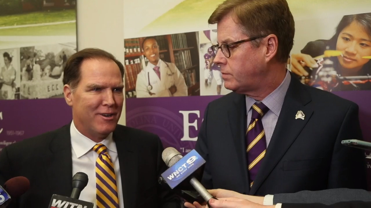 ECU athletic director, facing criticism over struggling football ...