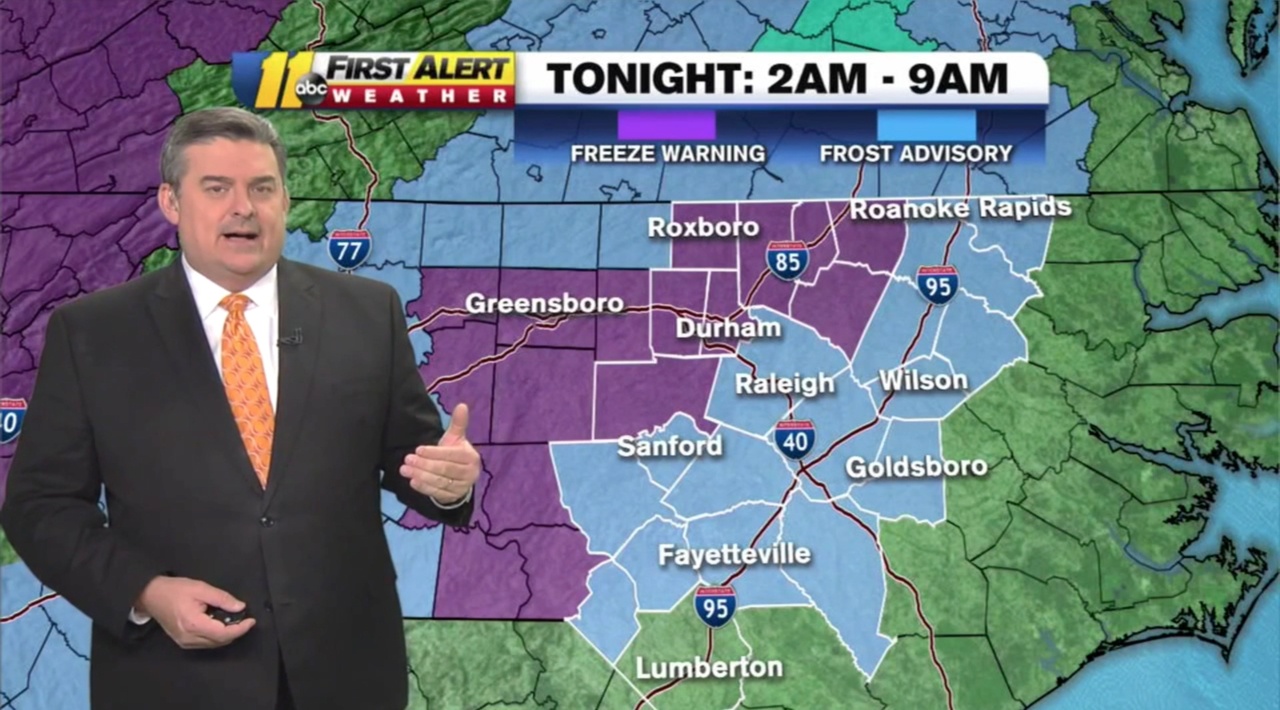 Forecast: Frost expected overnight in Charlotte, NC region | The State