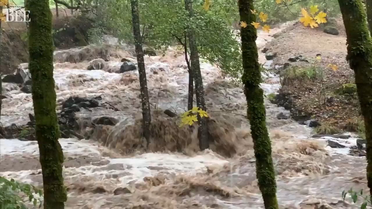 CA weather video shows flooding in Lodi, San Francisco | Sacramento Bee