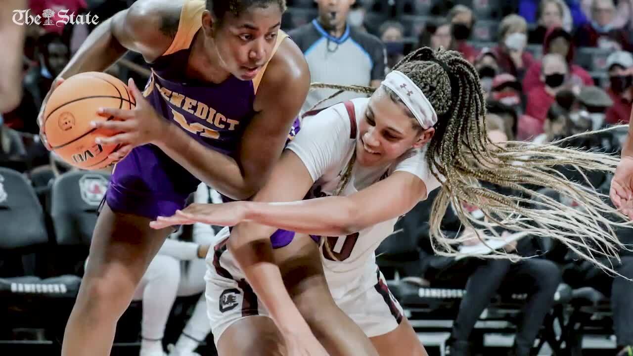 First impressions of USC transfer center Camilla Cardoso | The State