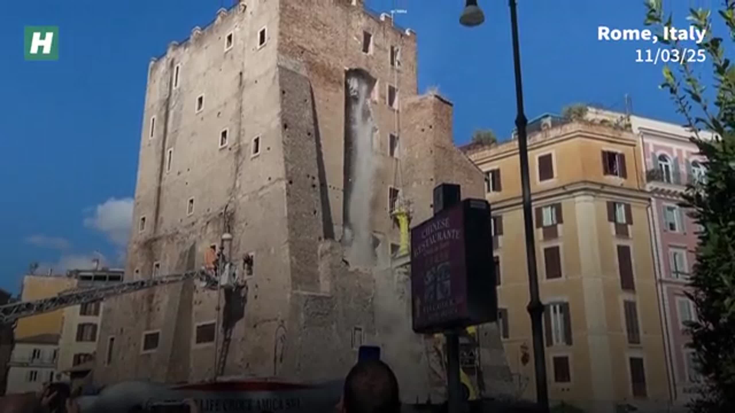 Medieval Tower Collapse | HuffPost Videos