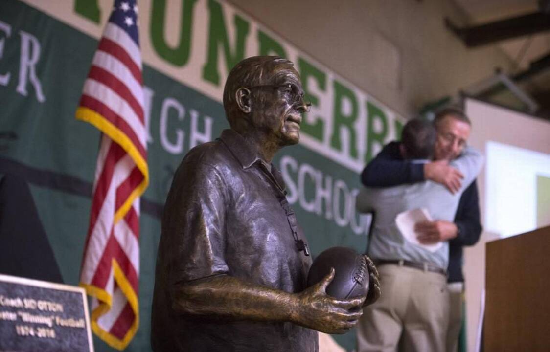 Sid Otton statue unveiled Saturday in Tumwater | The Olympian