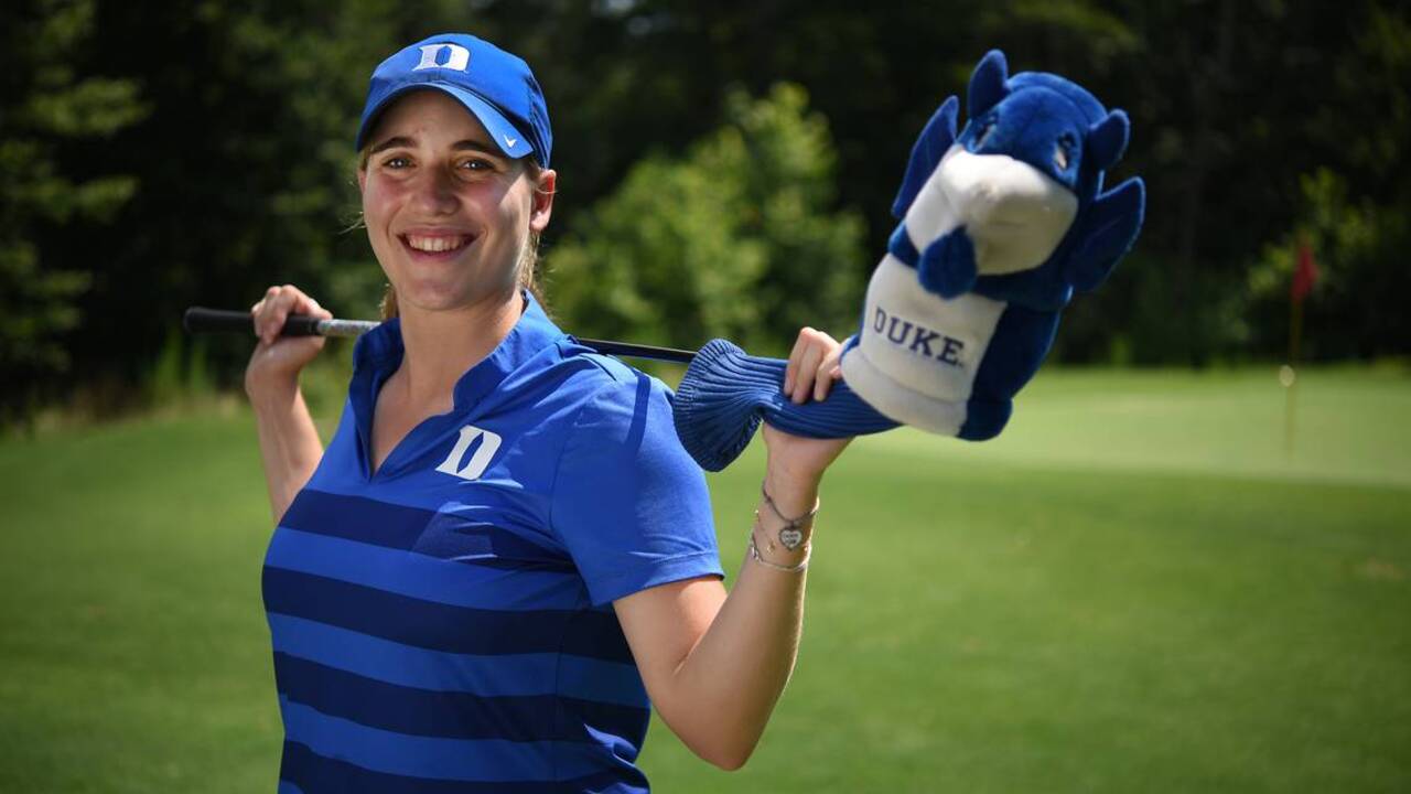 Duke golfer Virginia Elena Carta wins the NCAA Individual Championship ...
