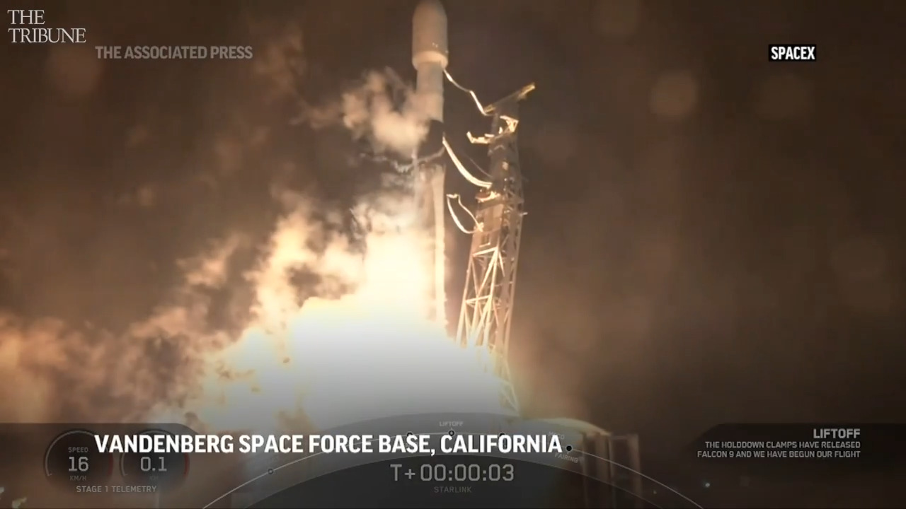 See SpaceX rocket launch from Vandenberg with satellites | San Luis ...