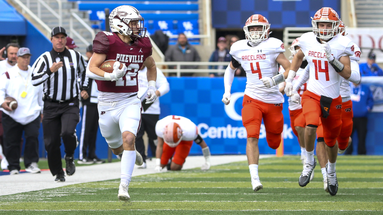 Photos: Pikeville wins KHSAA Class A football title over Raceland ...