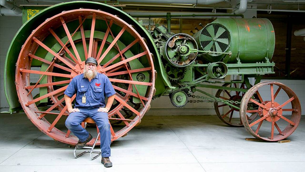 Rob Bearden, JUMP’s official Tractor Doctor, tends the world-class ...