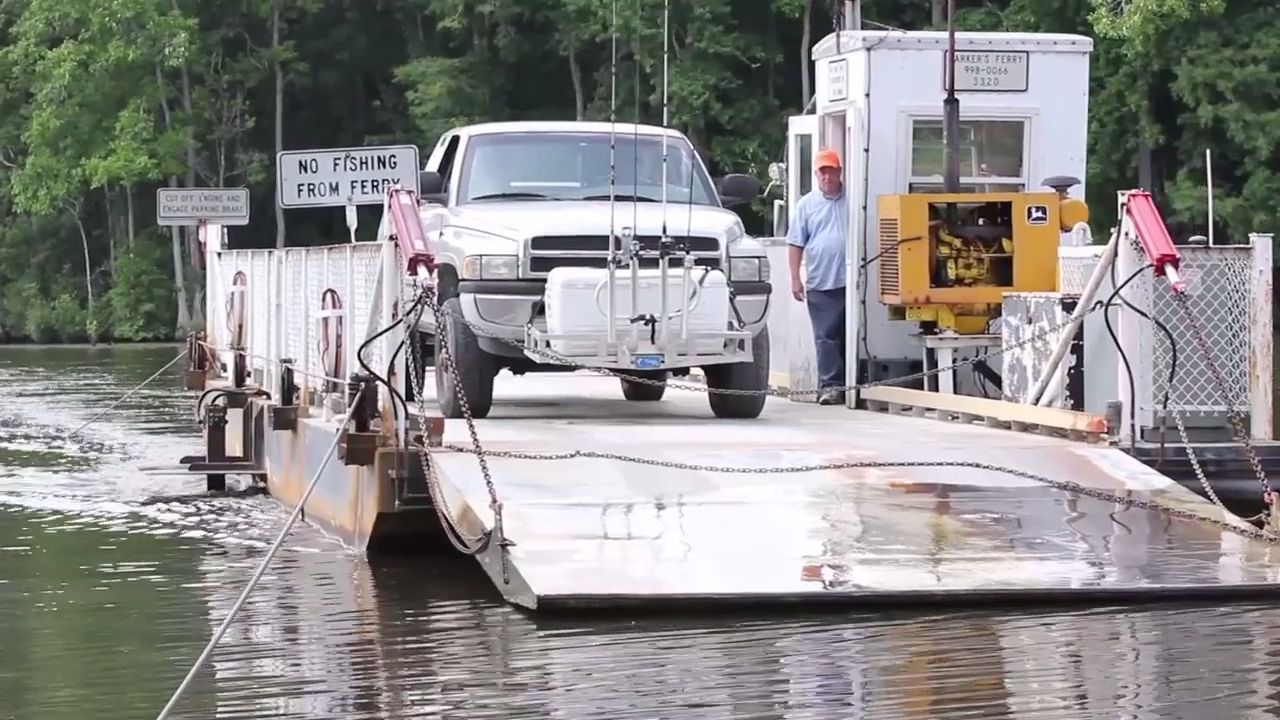 Sans Souci cable ferry on Cashie River back in operation | Raleigh News ...