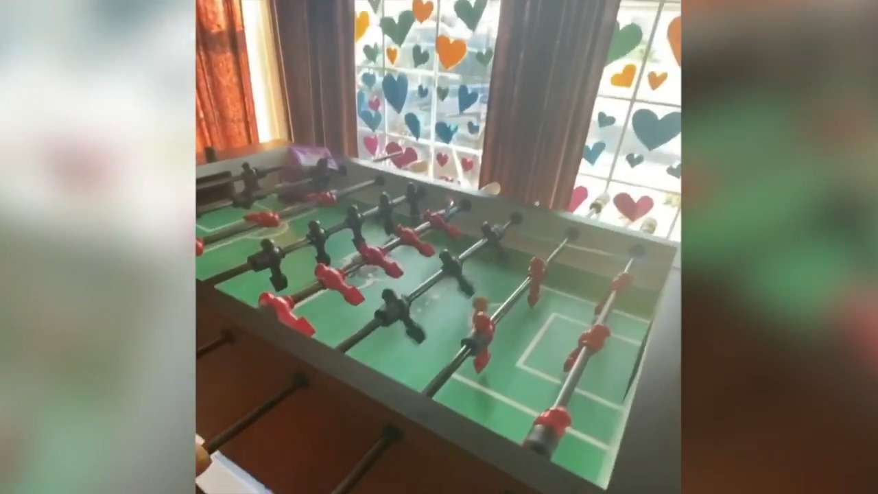 CA family's Rube Goldberg machine score foosball goal in COVID-19 ...