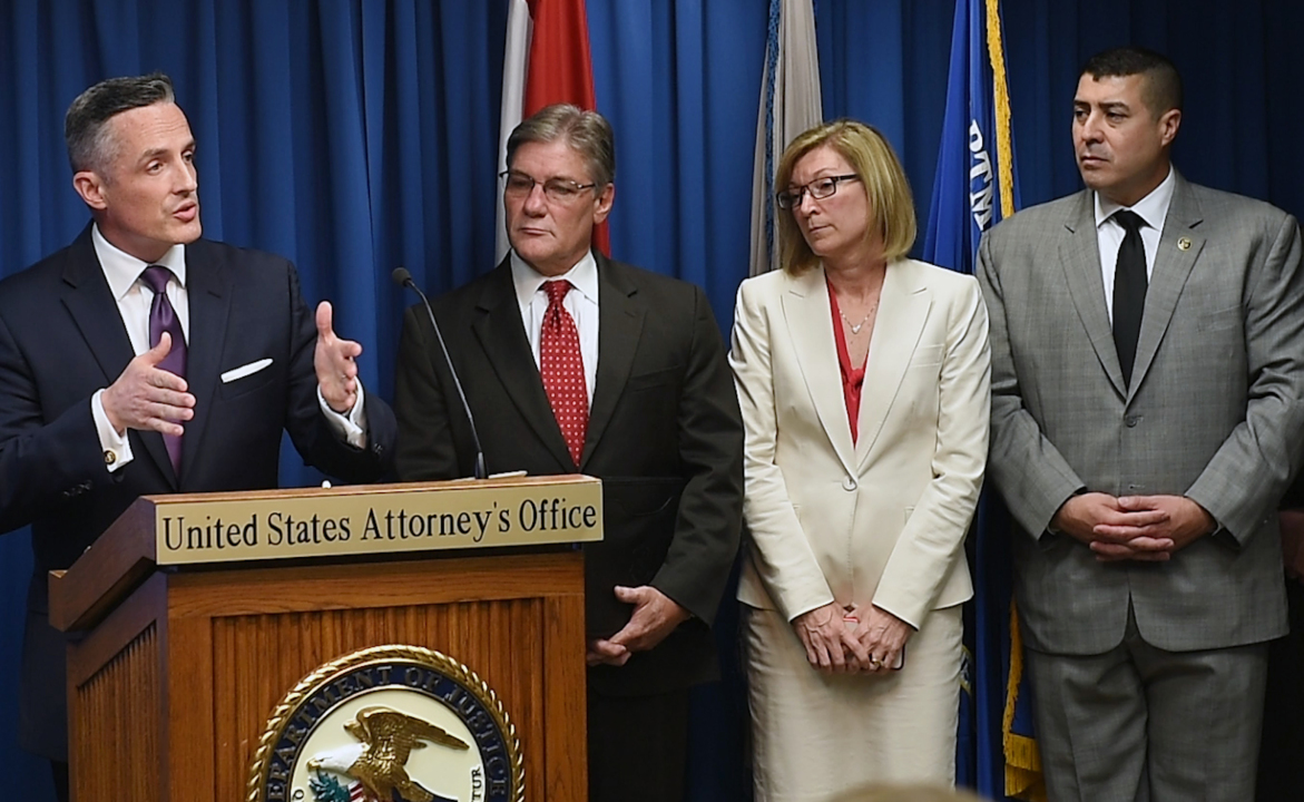 During a press conference Wednesday afternoon in Kansas City, law ...