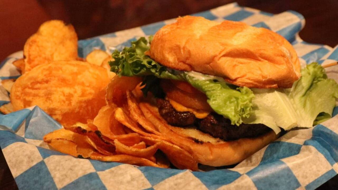 Jamal Burger at Campus pub | Miami Herald