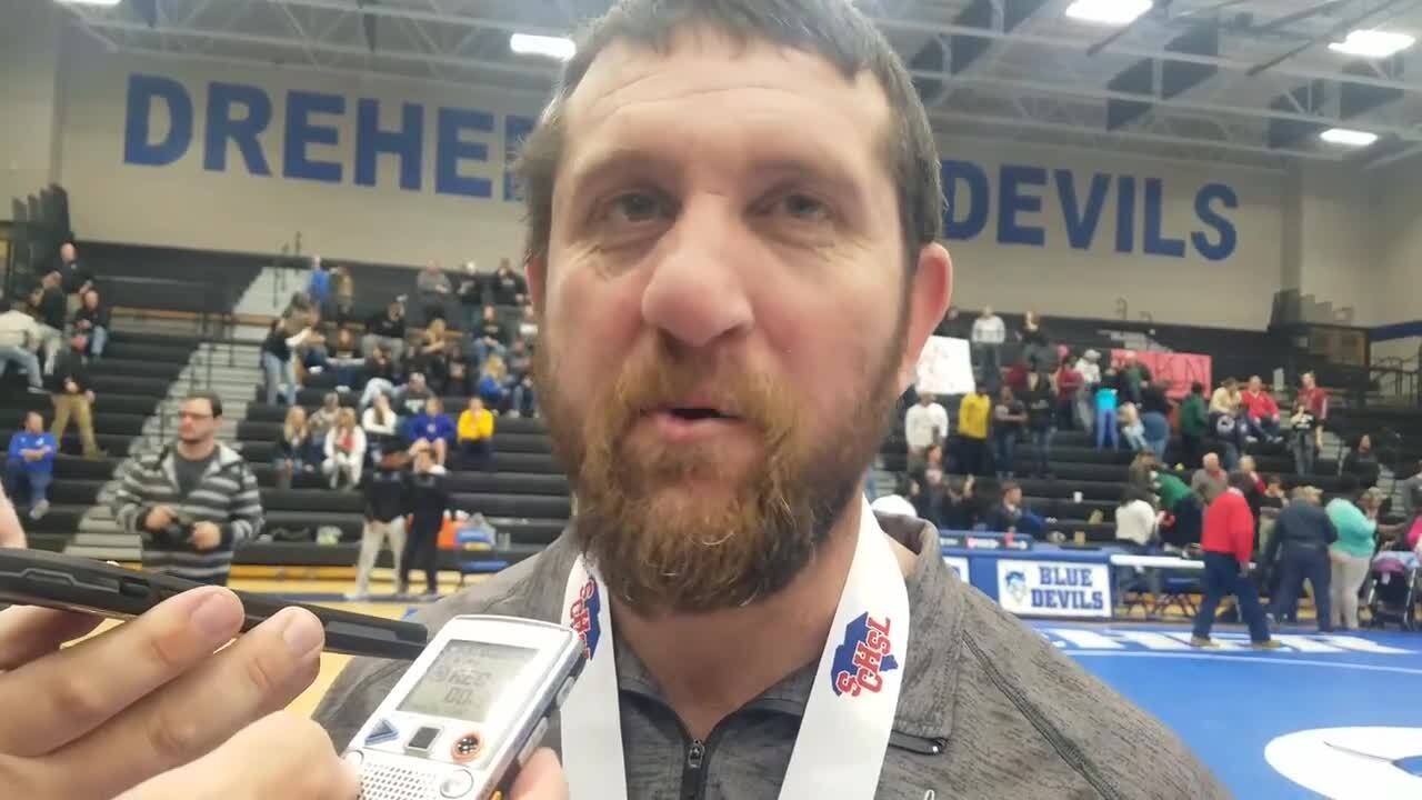 North Central coach Jason Brazzell comments after loss in 2A wrestling ...