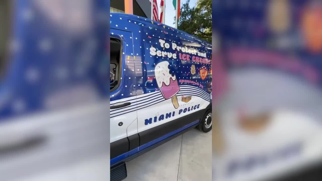 Miami police unveils ice cream truck | Miami Herald