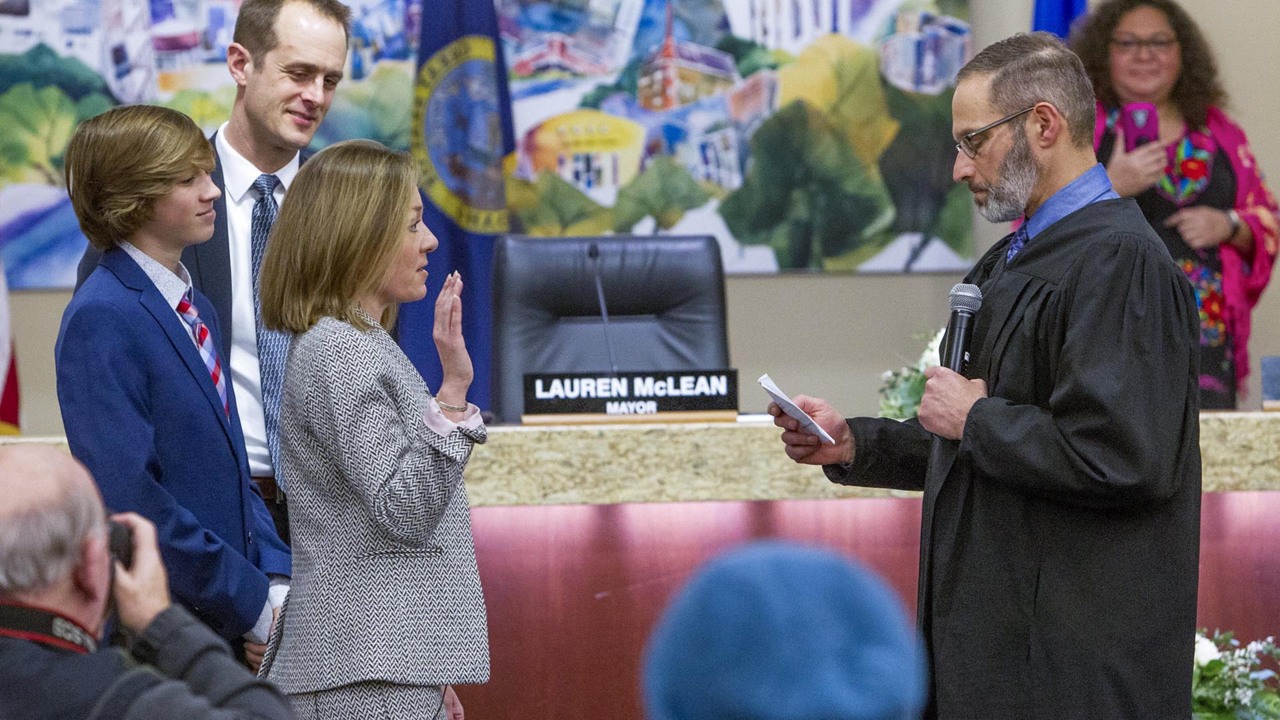 Boise's new Mayor Lauren McLean takes oath of office | Idaho Statesman