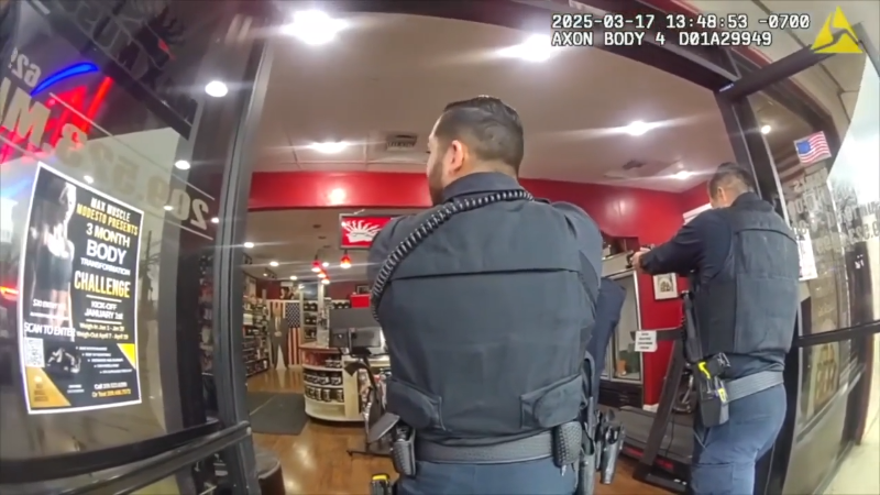 Watch the body-cam footage of a Modesto police shooting | Modesto Bee