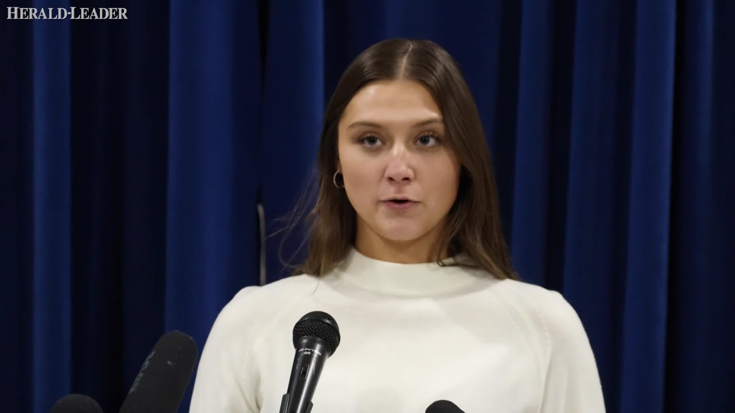 Survivor Hadley Duvall speaks in support of proposed abortion ban ...