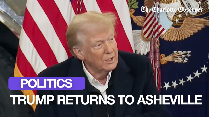 Trump returns to North Carolina for Helene relief | Charlotte Observer