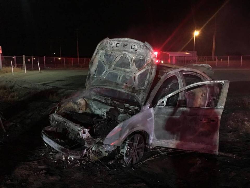 Pasco police video shows fiery crash where 81-year-old was rescued ...