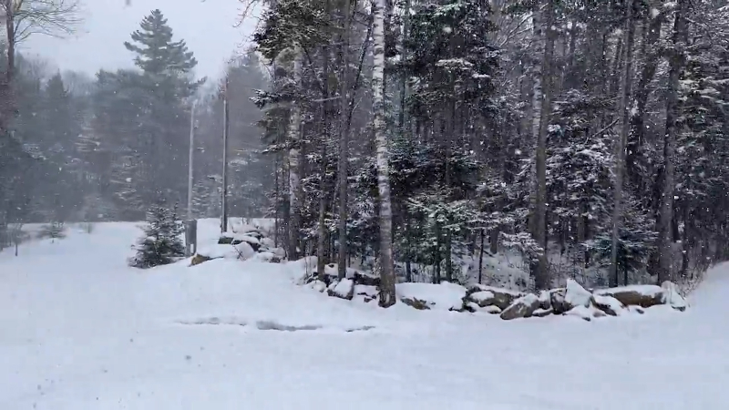 April snow showers fall in the Northeast | AccuWeather