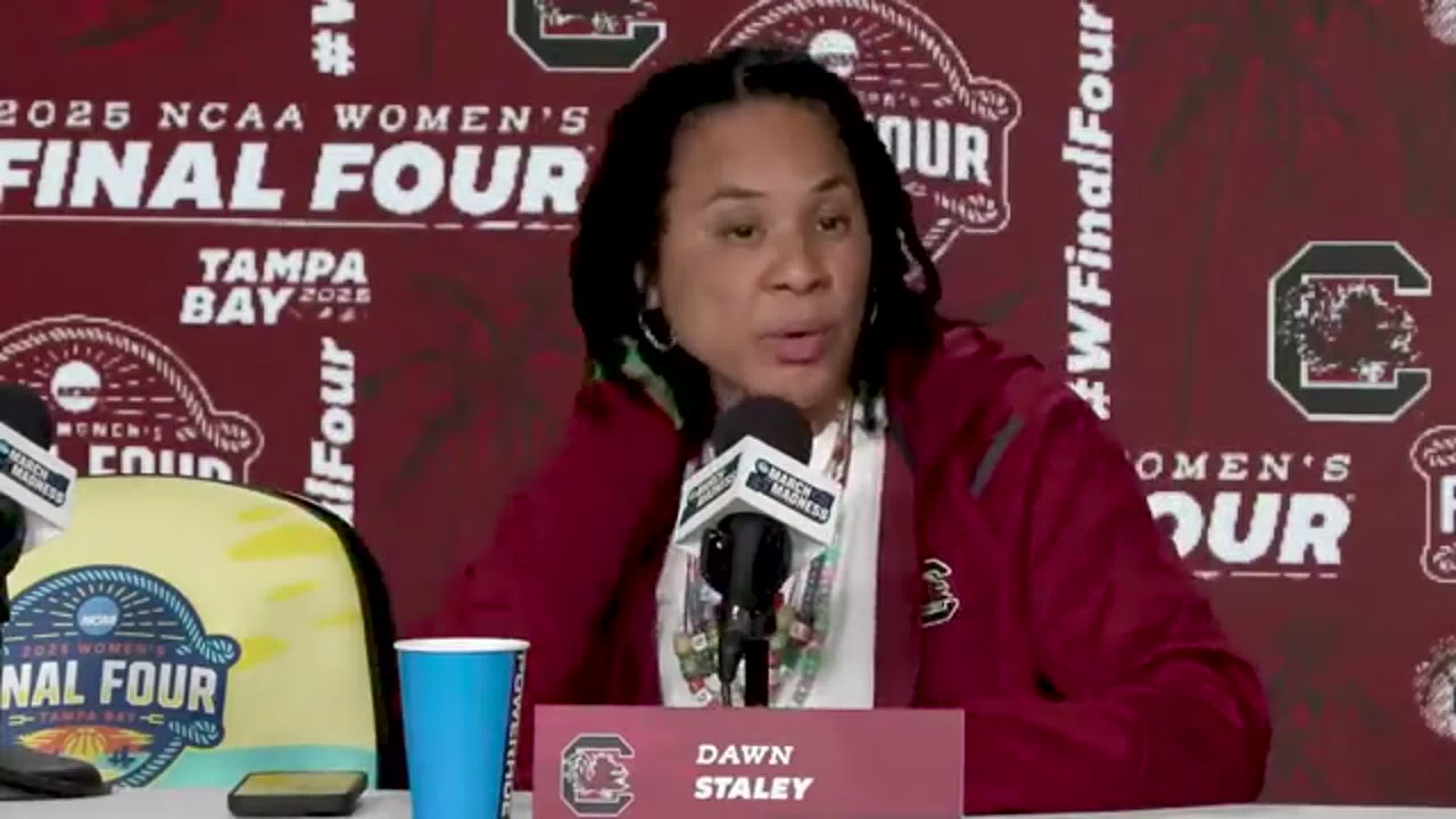 USC's Dawn Staley talks about NIL and revenue sharing in college women ...