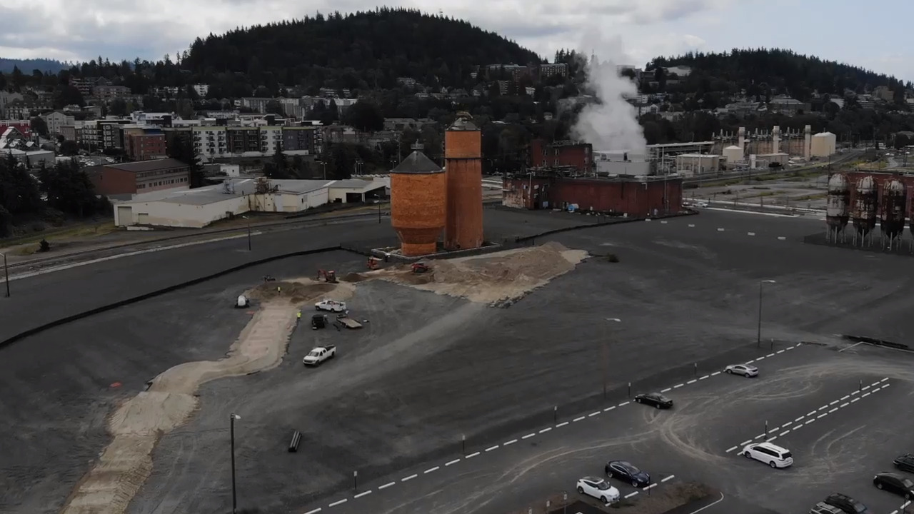Construction starts on Bellingham waterfront bike pump track ...