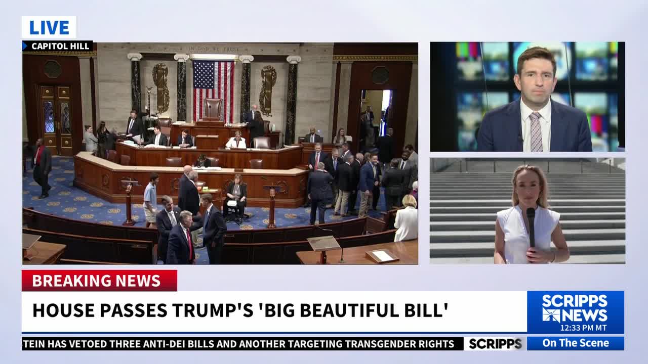 Trump scores legislative win as Congress passes his 'big, beautiful ...
