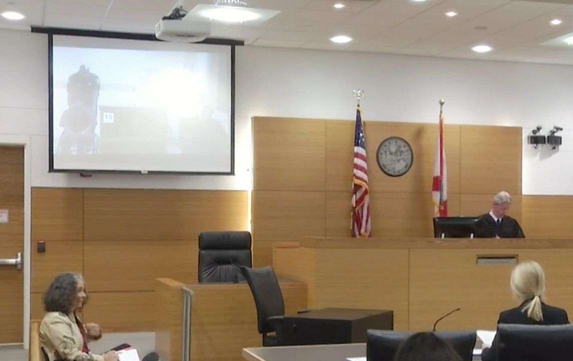 Devon Freeman first court appearance hearing via video conference ...