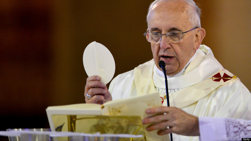 Pope Francis' Unusual Communion Wafers | HuffPost Videos