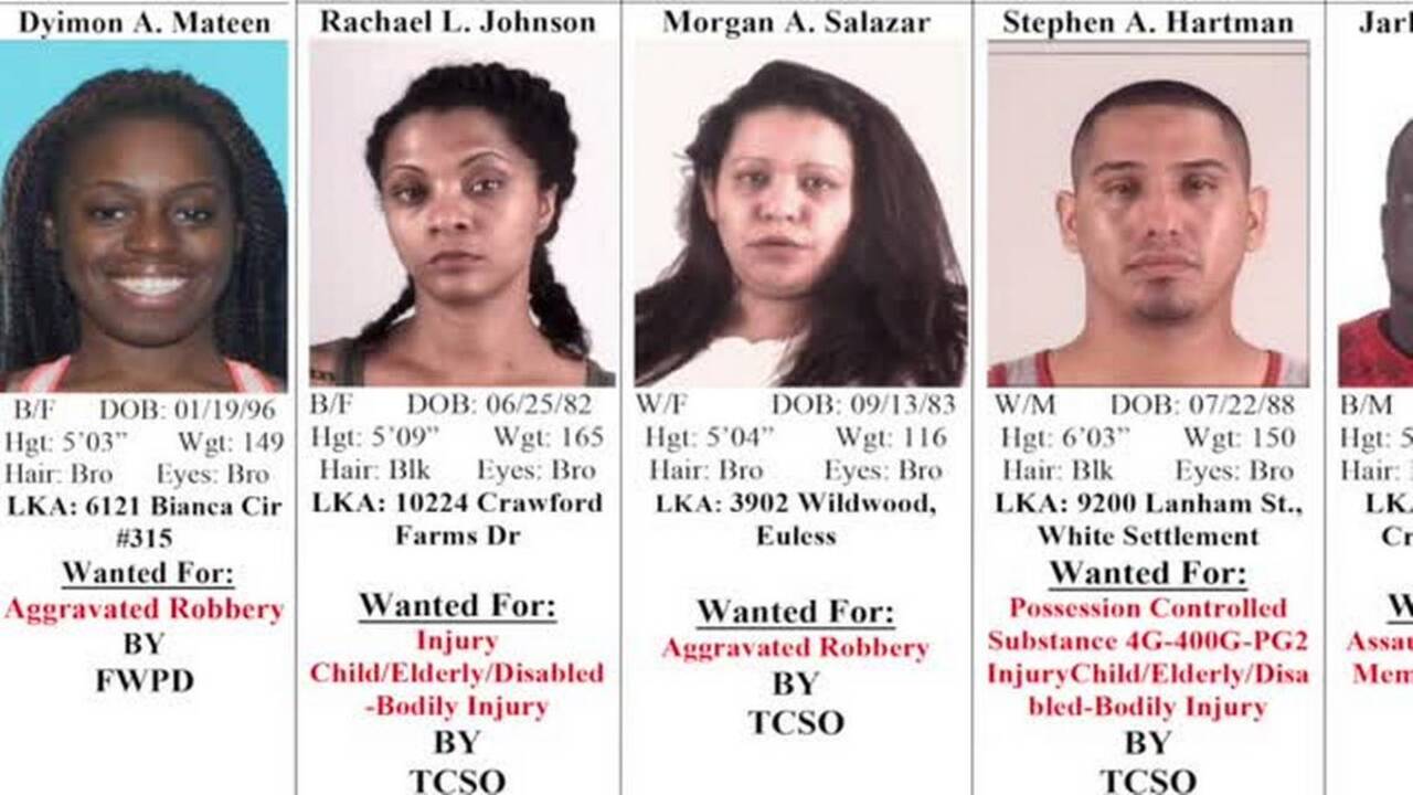 Crime Stoppers: Tarrant County's 10 Most Wanted Criminals, October 11 ...