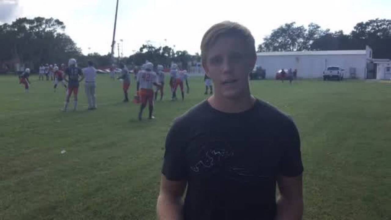 Manatee High's Jackson Beyer lends helping hand to Irma victims despite ...