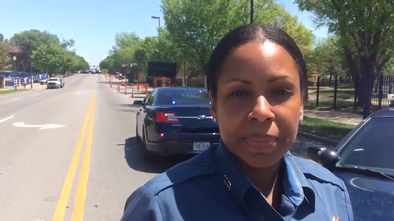KCPD Sgt. Kari Thompson details situation at Prospect and Independence ...