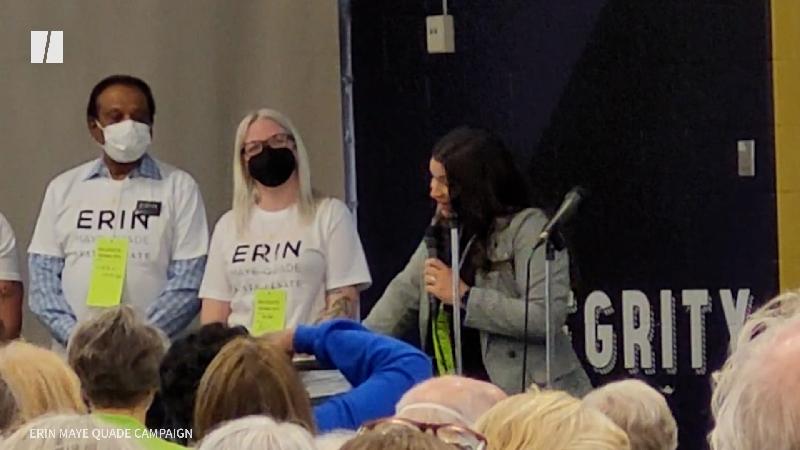 After Giving Her Convention Speech While In Labor, Erin Maye Quade ...