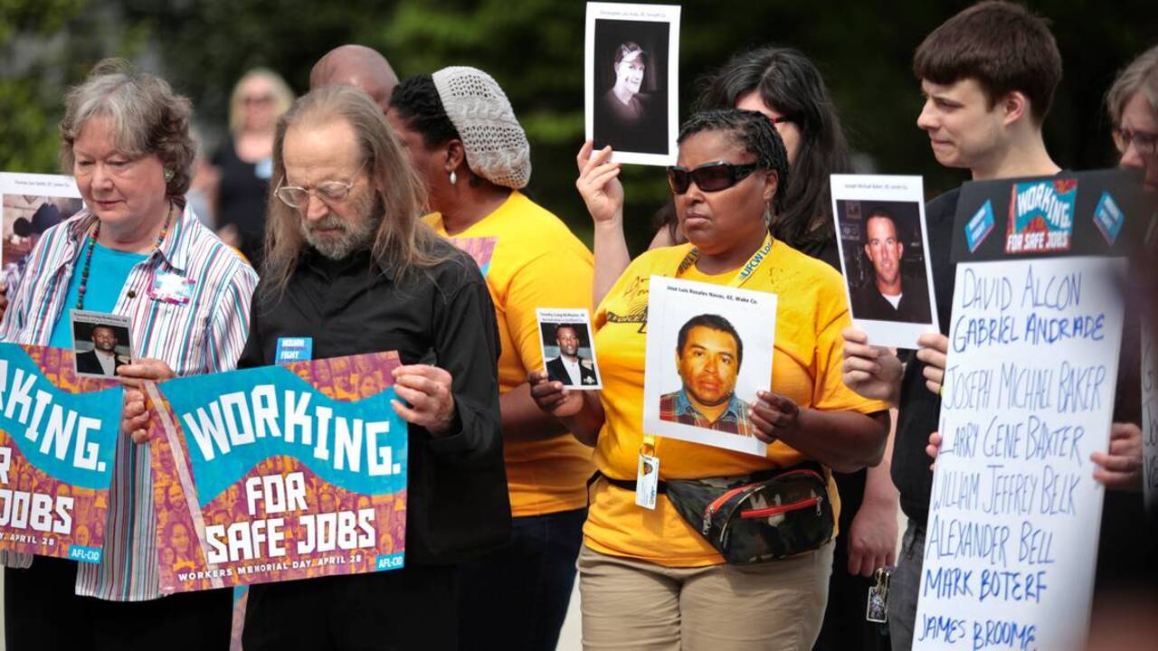Workers Memorial Day in NC | Raleigh News & Observer