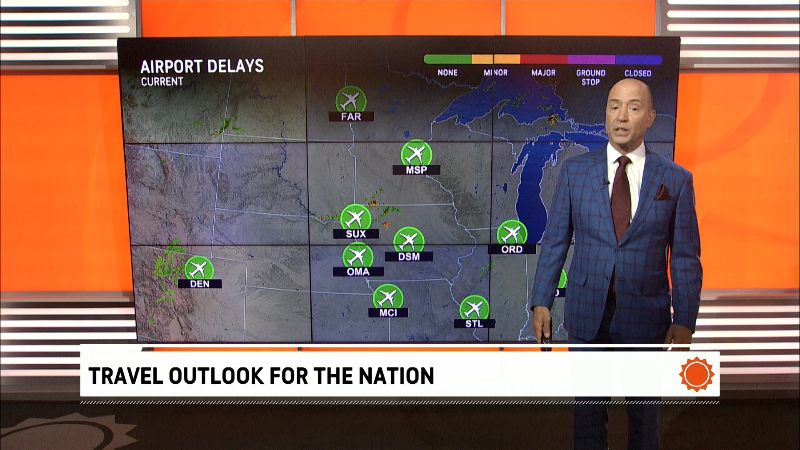 Here's your travel outlook for July 29 | AccuWeather