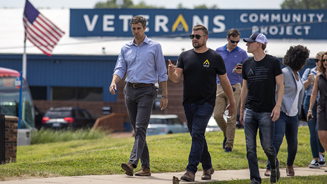 Another Democratic presidential candidate visits Veterans Community ...