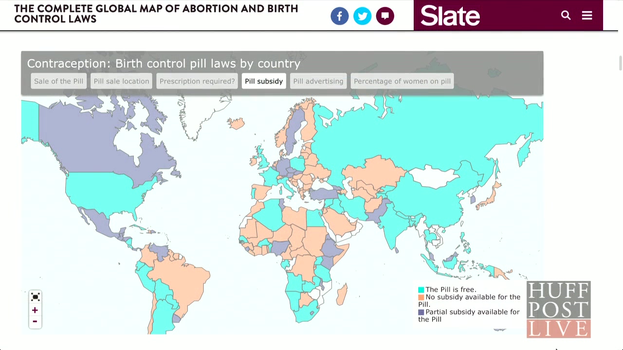 Here Are All The Places (Except The U.S.) That Offer Free Contraception ...