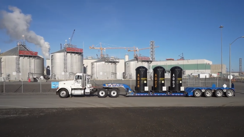 First glassified radioactive waste leaves the Hanford vit plant in ...