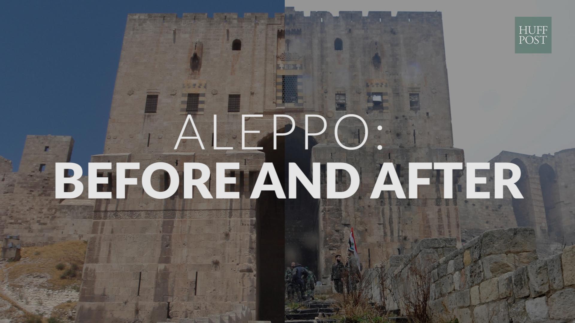 Aleppo Before And After Syria's Civil War Told In Haunting Images ...