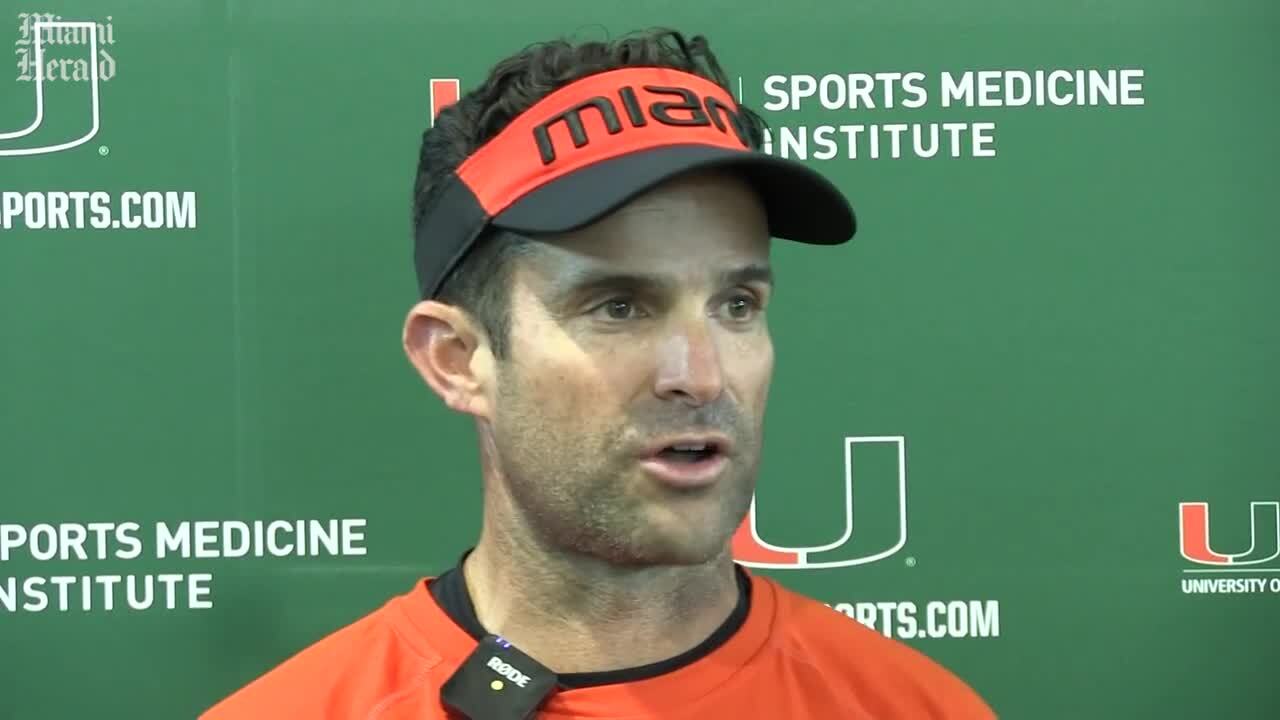 UM's Manny Diaz expresses his condolences for former AD, Sam Jankovich ...