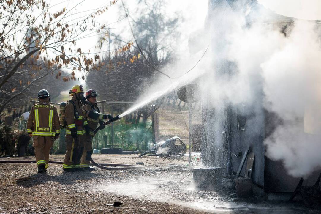 Family of four displaced after home catches fire in Merced County ...