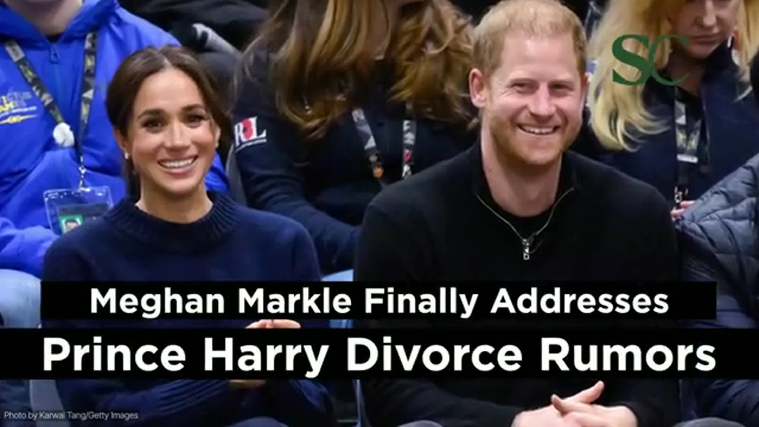 Meghan Markle Finally Addresses Prince Harry Divorce Rumors | Flipboard