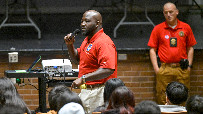 District Attorney Mark Dupree urges people to stay and help overdose ...