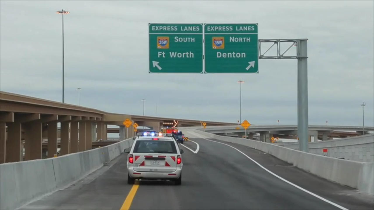 Interstate 35W toll lanes open in north Fort Worth | Fort Worth Star ...