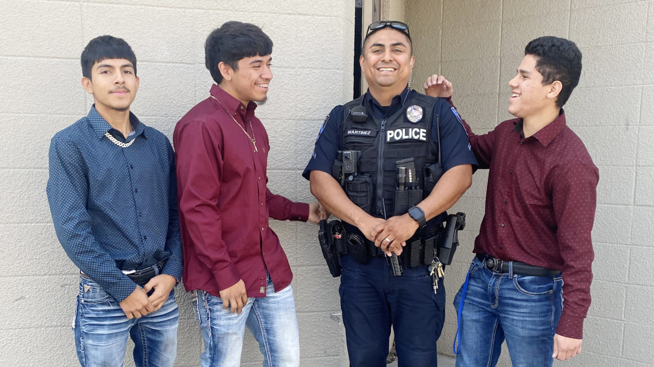 Idaho police officer Martinez says his role is to support the Caldwell ...