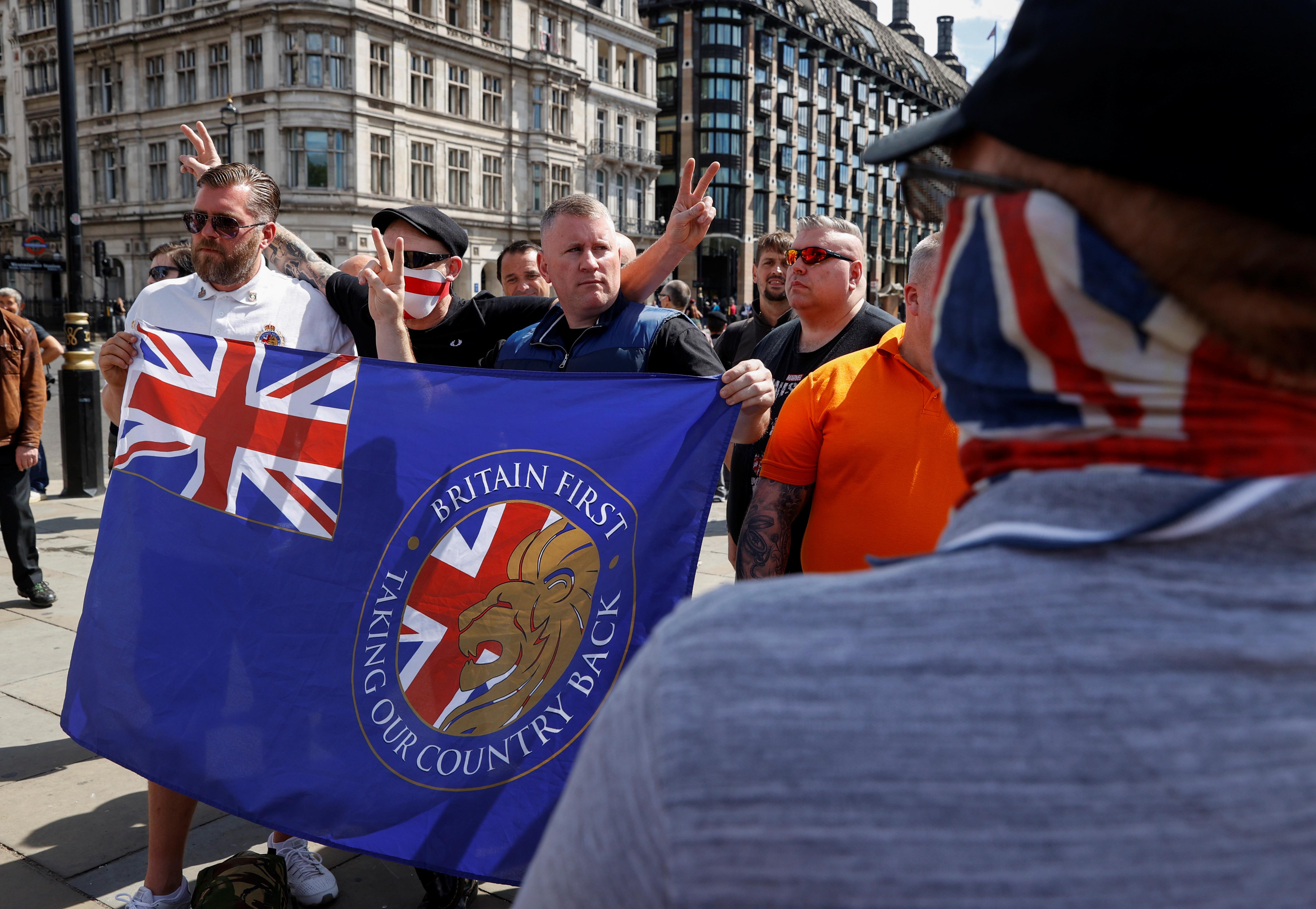 Hundreds Of Far-Right Protesters Gather In Central London | HuffPost UK ...